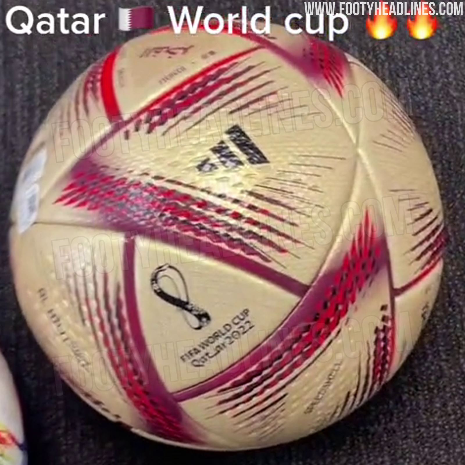 Al Rihla Final Ball Der WM 2022 Ball One Al Rihla Final Ball Der WM 2022 Ball One