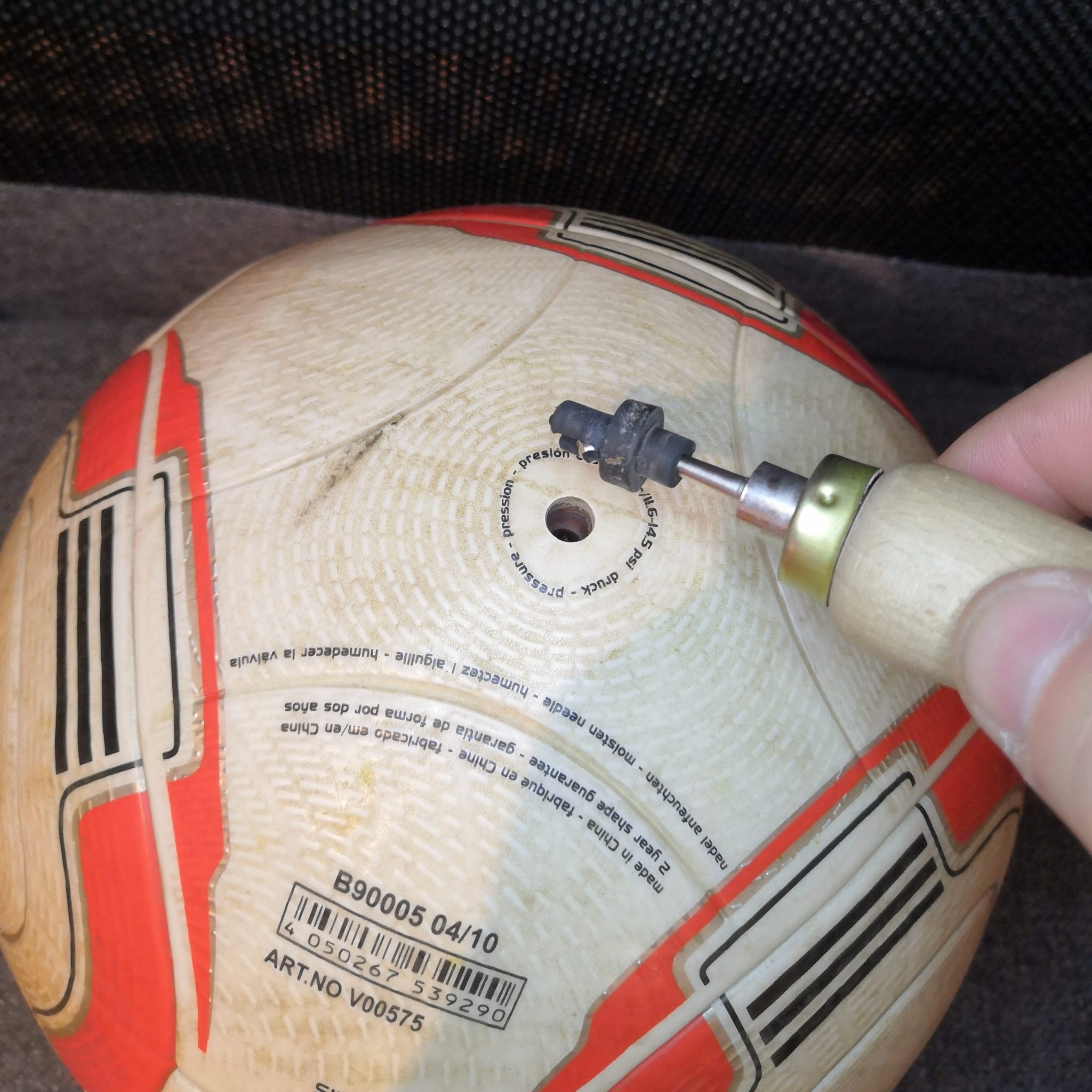 How To Repair a Punctured Soccer Ball | Ball One